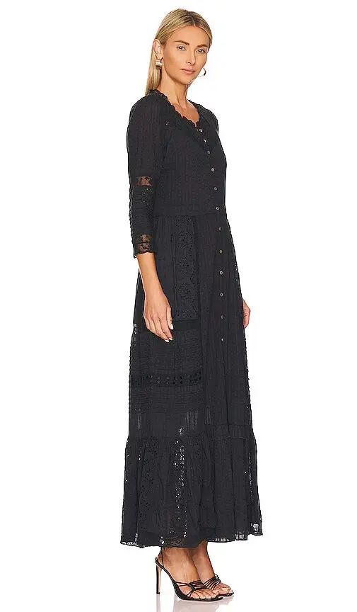 LoveShackFancy Darlene Victorian Maxi Dress