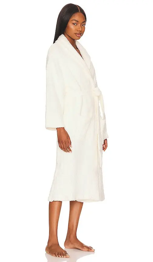 Barefoot Dreams Cozychic Robe In Cream - White