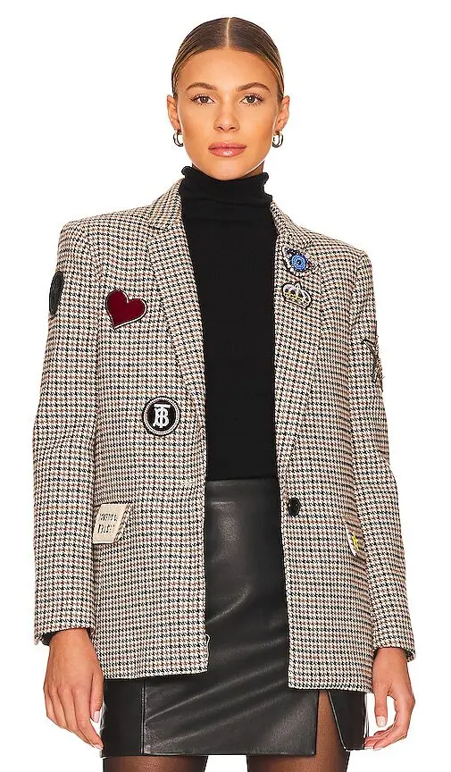 Central Park West Lucky Patches Blazer