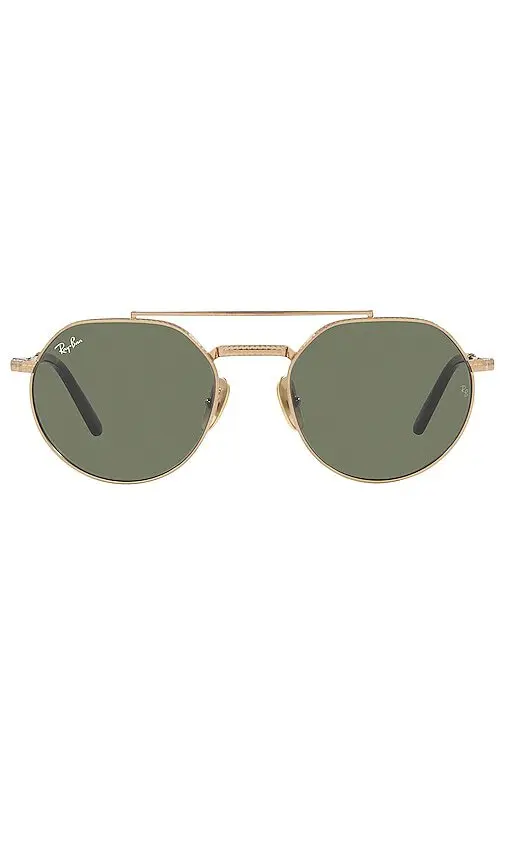 Ray-ban Jack Ii Titanium Sunglasses - Arista & Green