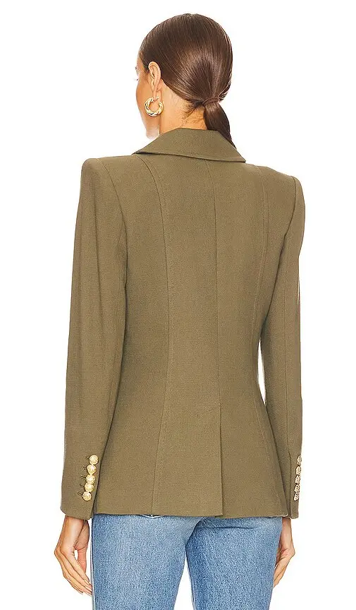 Veronica Beard Lambert Dickey Coat In Olive