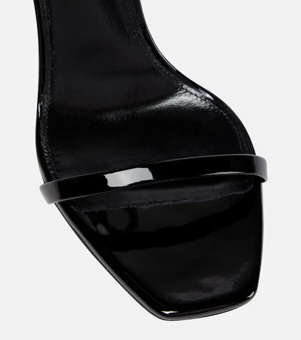 Saint Laurent Opyum 85 Patent Leather Sandals