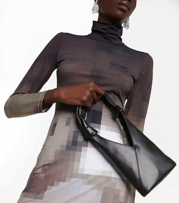 Maison Margiela Knotted Tote In Black - 30% Off | Editorialist