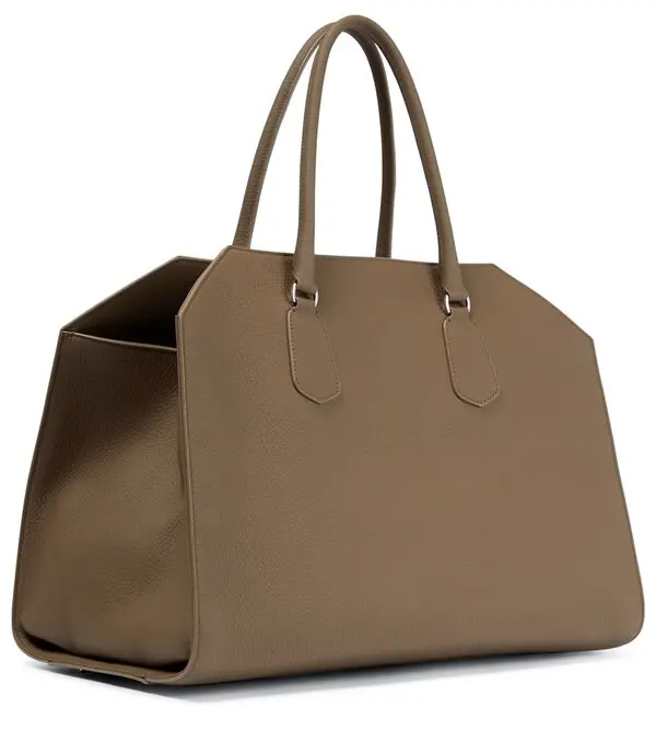 THE ROW Geo Margaux Large Leather Tote Bag