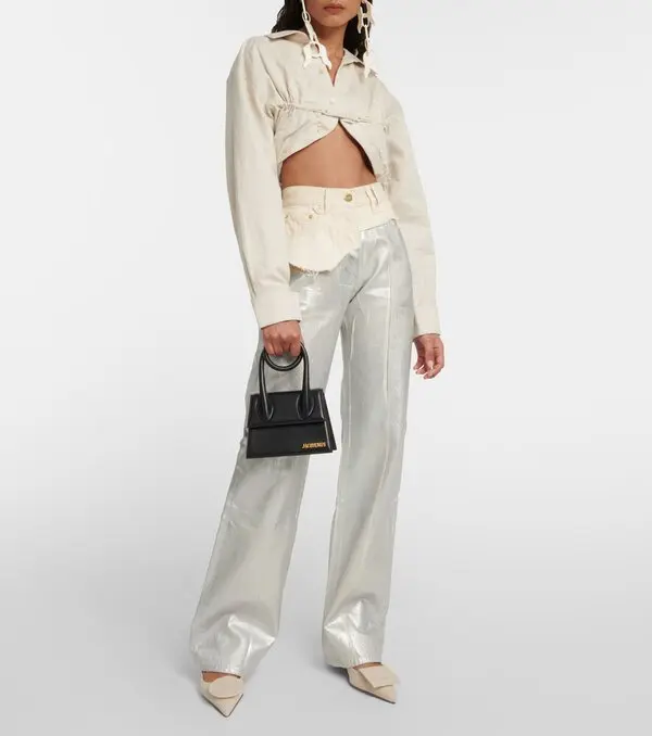 Jacquemus La Chemise Machou Shirt - Beige