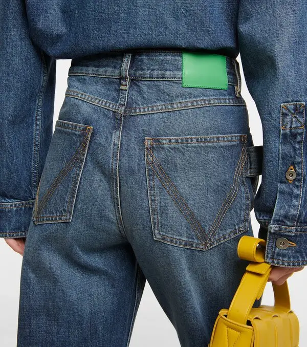 Bottega Veneta High-rise Straight Jeans