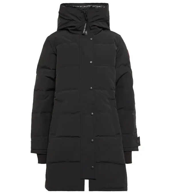 Canada Goose Shelburne Cotton-blend Down Parka - Black