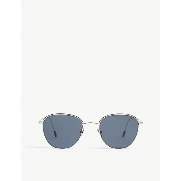 Giorgio Armani Square Frame Sunglasses - Silver