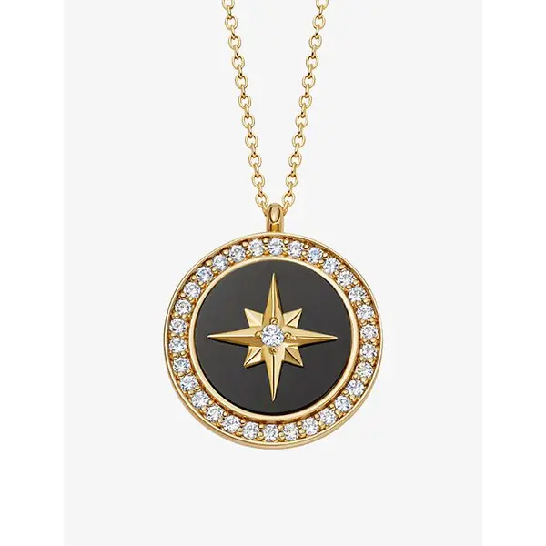 Astley Clarke Polaris Large Locket Necklace - Yellow Gold Vermeil