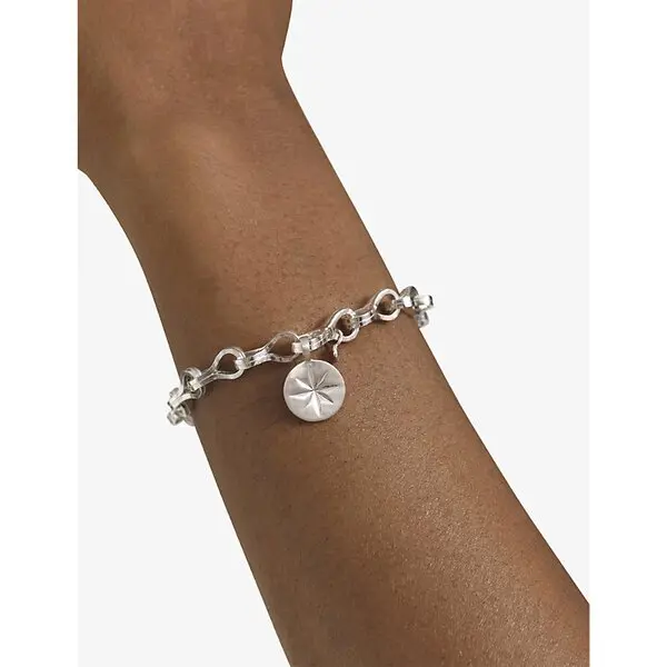 Monica Vinader Infinity Link Recycled Sterling Bracelet