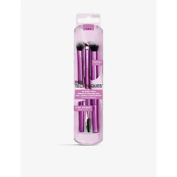 REAL TECHNIQUES Eye Shade And Blend Make-up Brush Set