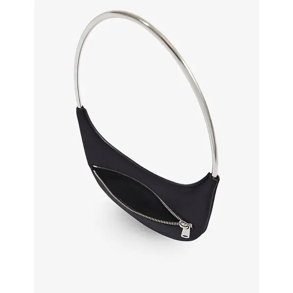 Coperni Ring Swipe Mirrored Leather Shoulder Bag