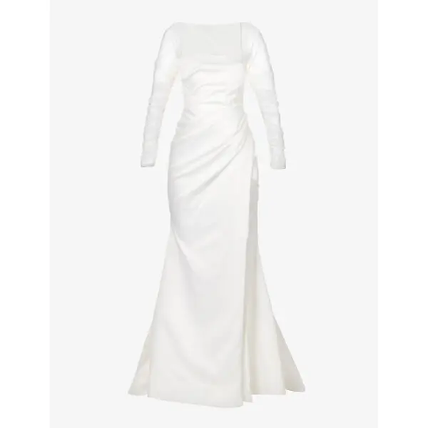 House Of Cb Elise Bridal Gown - White | Editorialist