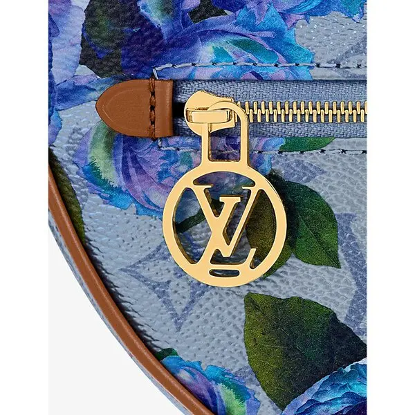 LOUIS VUITTON Loop Floral-print Coated Canvas Shoulder Bag