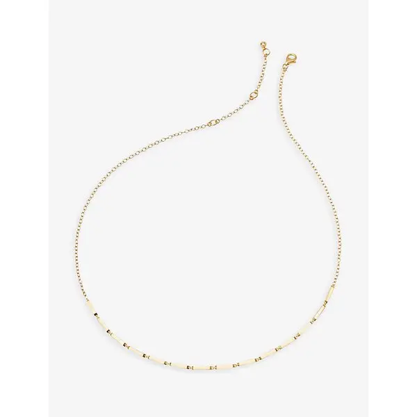 Astley Clarke Aubar 14ct Yellow-gold Necklace - Yellow Gold Vermeil