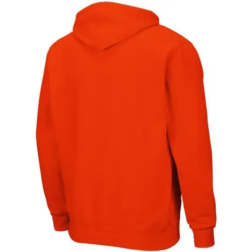 COLOSSEUM Clemson Tigers Arch & Logo 3.0 Full-zip Hoodie - Orange