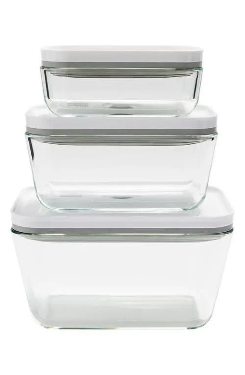 ZWILLING Fresh & Save 3-piece Glass Vacuum Container Set - Multi-colored