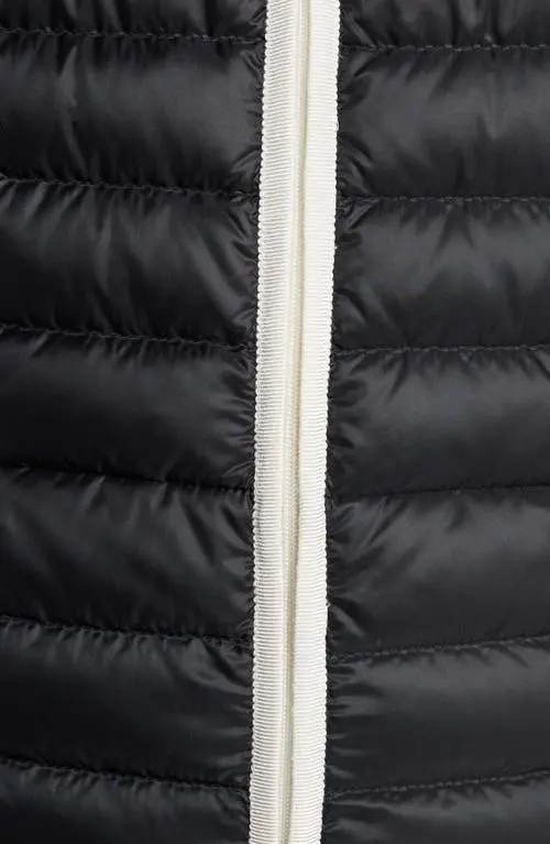 Moncler Baillet Contrast Trim Down Puffer Jacket