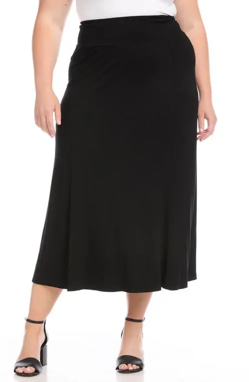 Karen Kane Jersey Midi Skirt