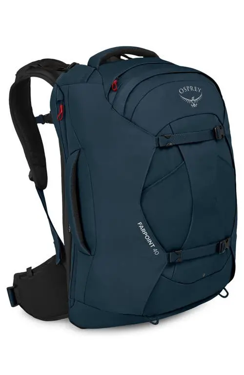 Osprey Farpoint 40-Liter Travel Carry-On Backpack Muted Space
