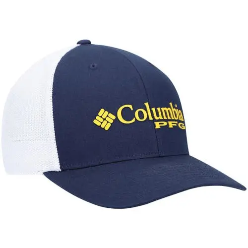 Columbia West Virginia Mountaineers Pfg Snapback Adjustable Hat