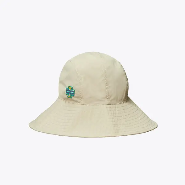Tory Burch Wide-brim Bucket Hat