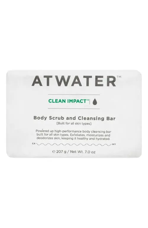 ATWATER Clean Impact Cleansing Bar - No Color