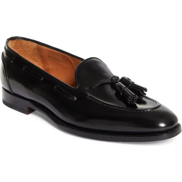 Ralph Lauren Purple Label Leather Harold Tassel Black Leather. NEW $895 Ralph Lauren Purple Label Harold Tassel Calfskin Driver  main image 3