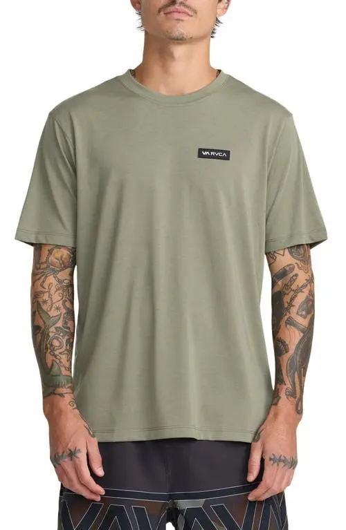 Rvca Icon Performance T-shirt - Army