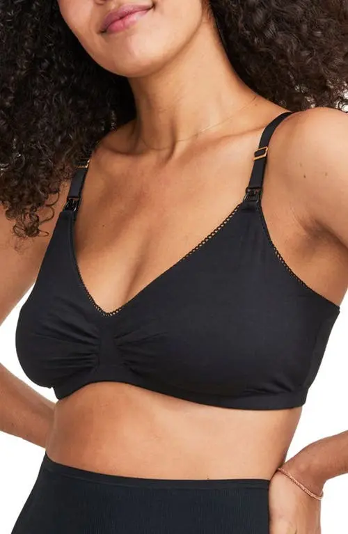 Hatch The Everyday Nursing Maternity Wireless Bra - Black