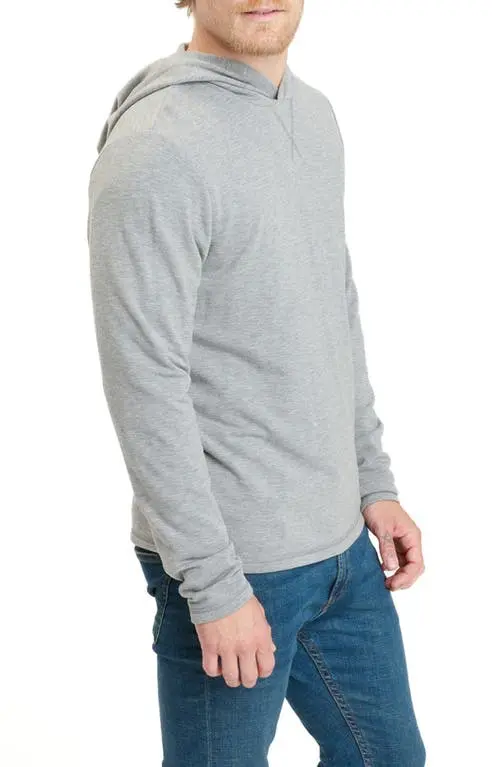 THREADS 4 THOUGHT Dex Featherweight Pullover Hoodie - Heather Grey