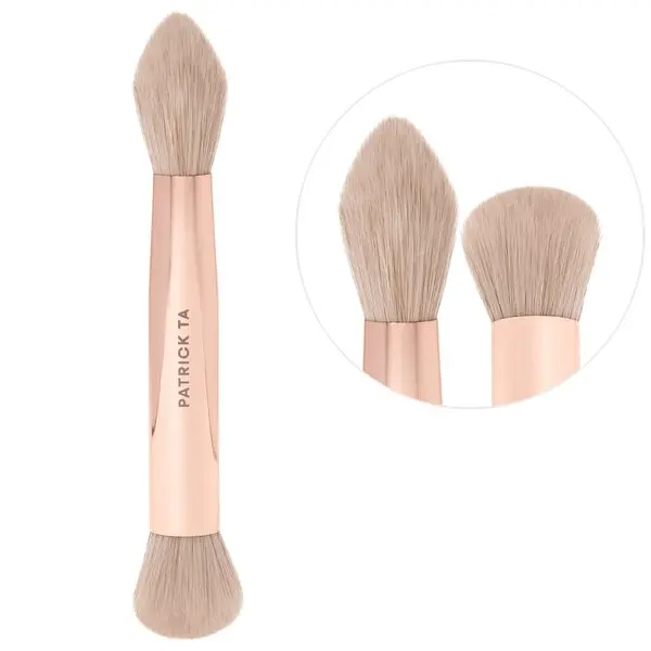 Patrick Ta Dual-ended Complexion Brush - One-color