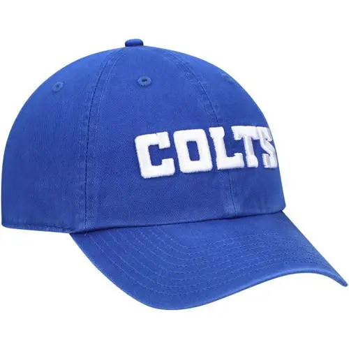'47 Indianapolis Colts Clean Up Script Adjustable Hat