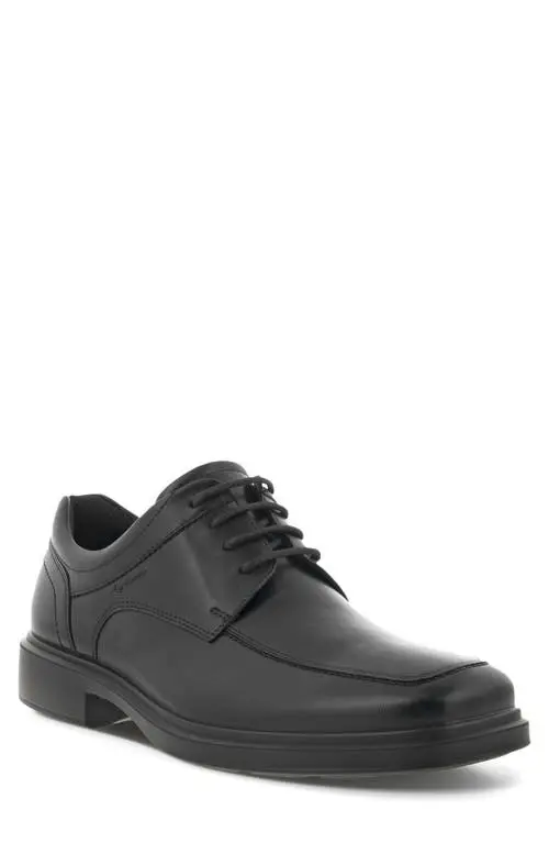 Ecco Leather Moc Toe Derby - Black