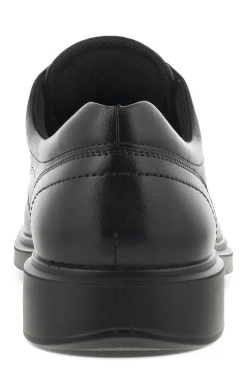 Ecco Leather Moc Toe Derby - Black
