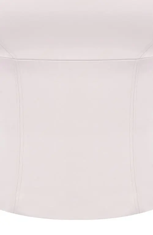 House Of Cb Angelica Satin Strapless Corset Top