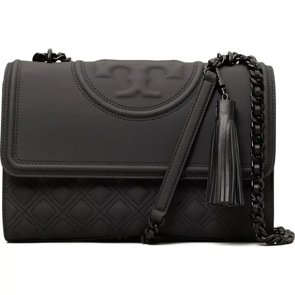 Tory Burch Fleming Matte Convertible Shoulder Bag