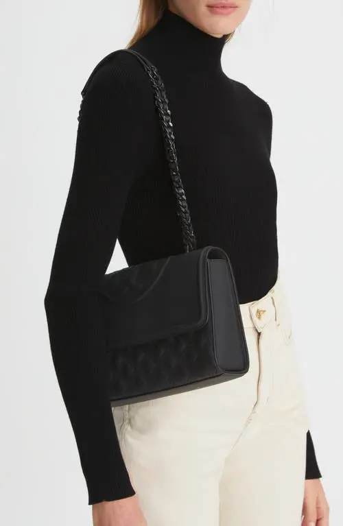 Tory Burch Fleming Matte Convertible Shoulder Bag