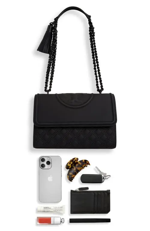 Tory Burch Fleming Matte Convertible Shoulder Bag