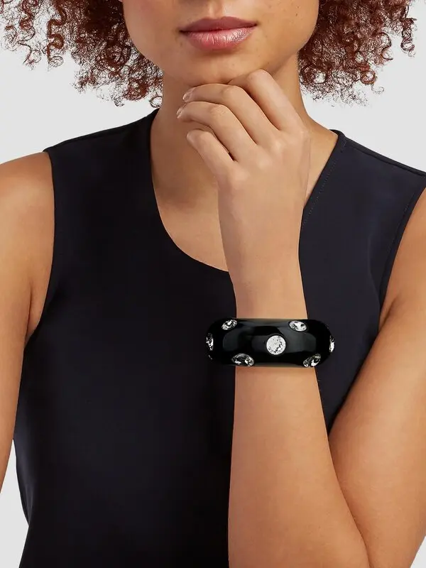 KENNETH JAY LANE Crystal Bangle Bracelet