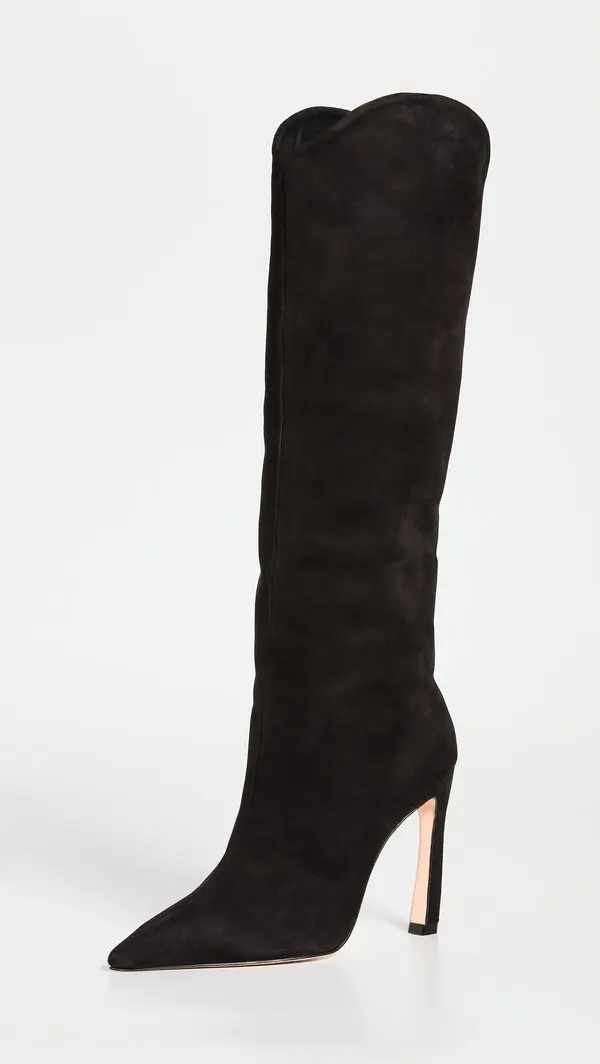 Schutz Maryana Sculpt Boots - Black