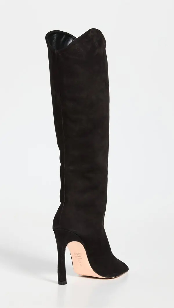 Schutz Maryana Sculpt Boots - Black