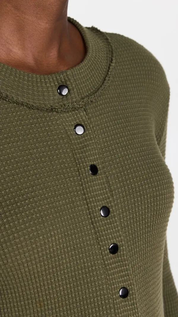ASKK NY Snap Henley Top