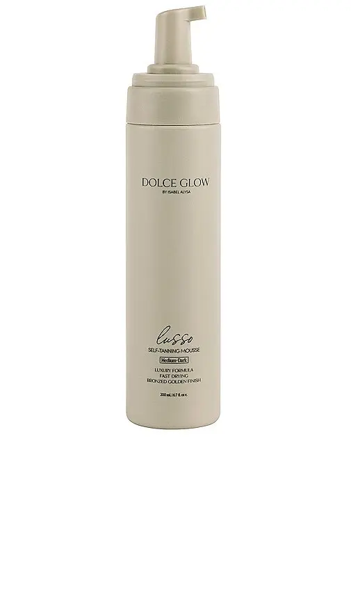 DOLCE GLOW BY ISABEL ALYSA Lusso Self-tanning Mousse In Medium/dark - Medium To Dark
