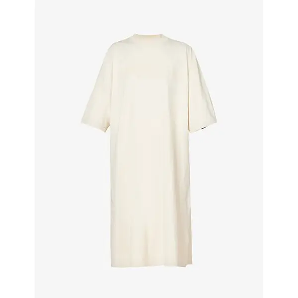 FOG X ESSENTIALS Essentials Logo-tab Cotton-jersey Midi Dress