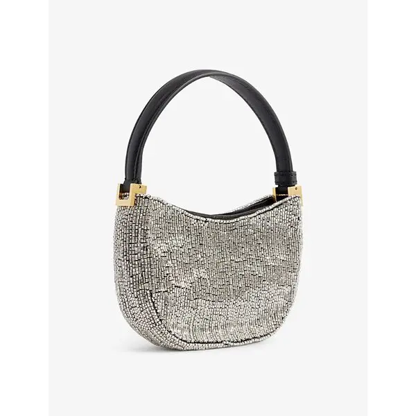 Magda Butrym Vesna Beaded Leather Shoulder Bag