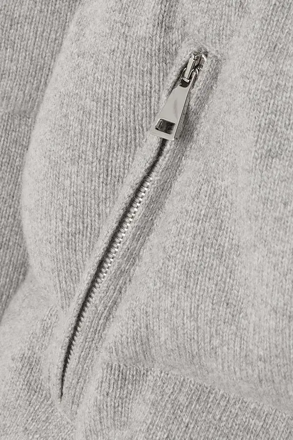 Moncler Daval Hooded Cashmere-blend Down Jacket