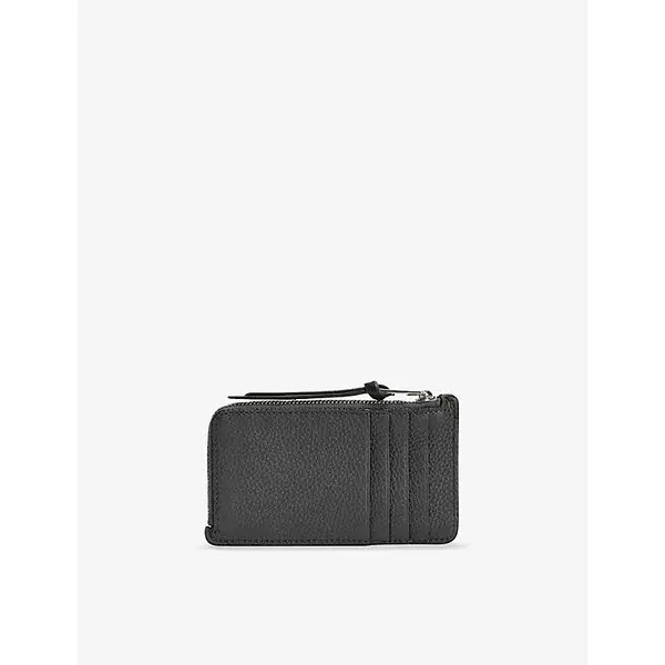 Loewe Logo-debossed Zipped Leather Coin Purse