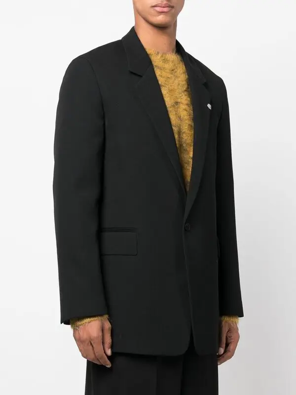 JIL SANDER Single-breasted Wool Blazer