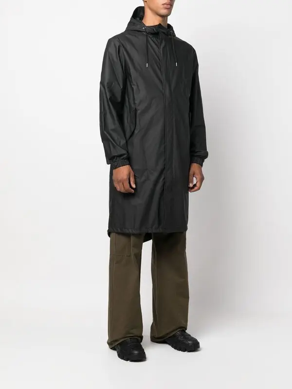 Rains Zip-up Hooded Raincoat